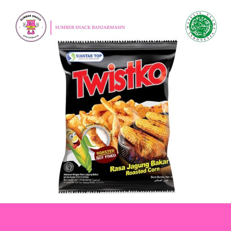 Jual Twistko Roasted Corn Jagung Bakar (70g) | Shopee Indonesia
