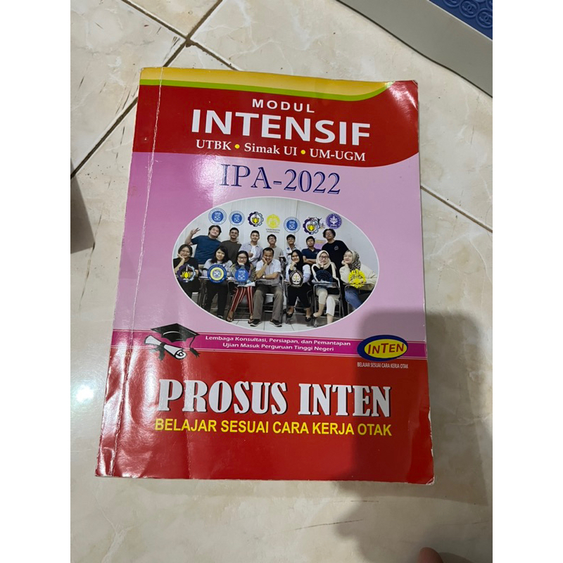 Jual MODUL INTENSIF UTBK SIMAK UI UM UGM IPA 2022 PROSUS INTEN buku ...