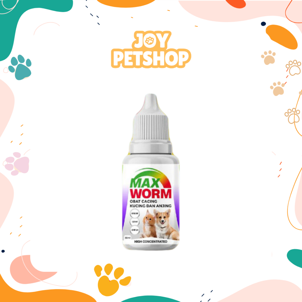 Jual Max Worm Obat Cacing Kucing & Anjing | Shopee Indonesia