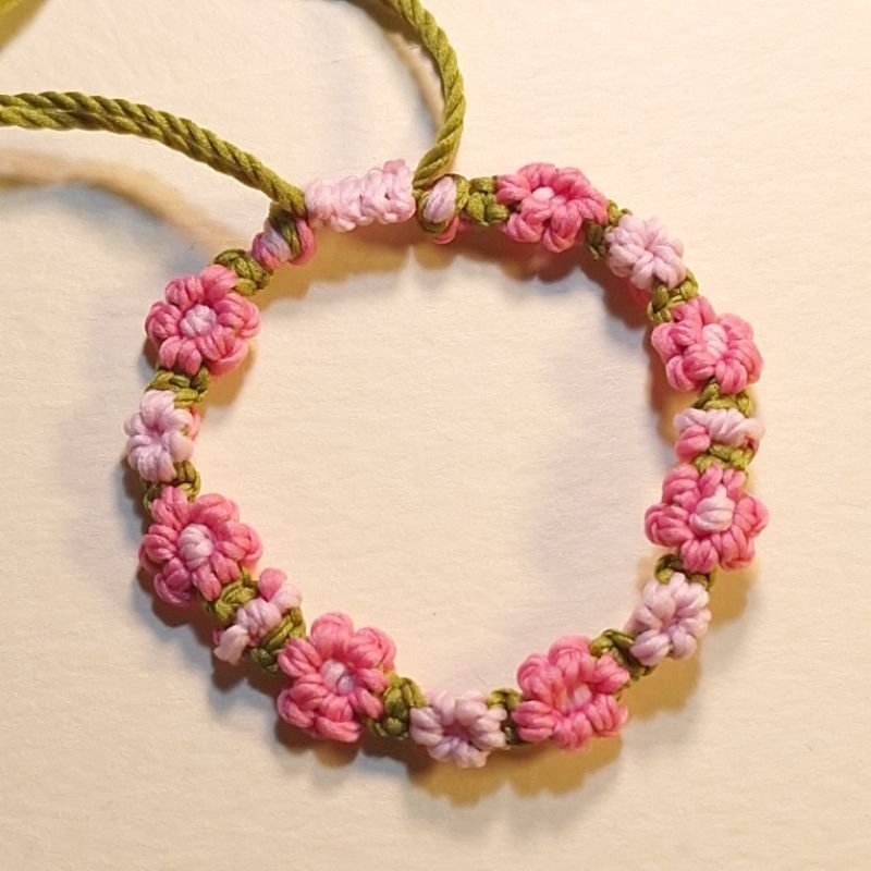 Jual PUNARA - Flower Birth Month Ver. - Gelang Bunga Tali Serut ...