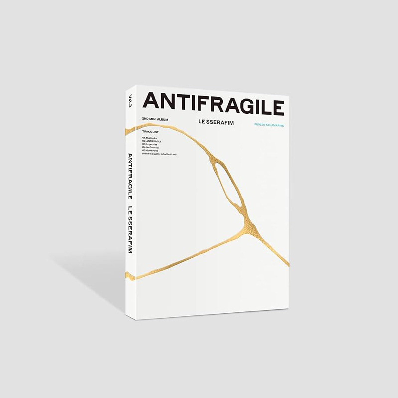 Jual lesserafim antifragile frozen aquamarine album only | Shopee Indonesia