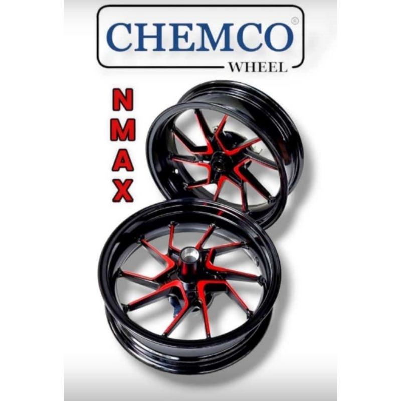Jual velg racing chemco 350/400× 13 yamaha Nmax old,Nmax new 2020 ...
