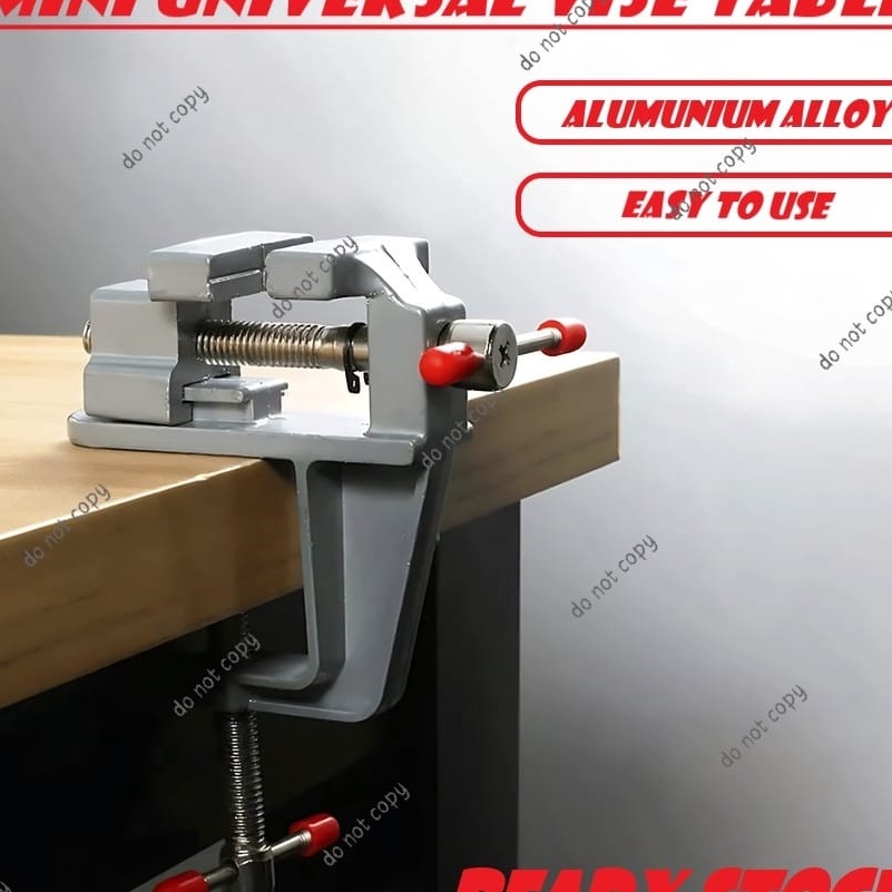 Jual Penjualan TerbaikCOD Mini Vise Clamp Meja Klem Catok Vise Table ...