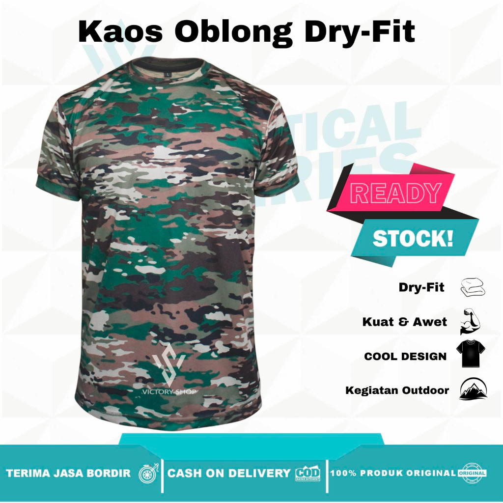 Jual KAOS LORENG TNI AD TERBARU KAOS LORENG TNI NKRI KAOS KASAD BAHAN DRY-FIT | Shopee Indonesia
