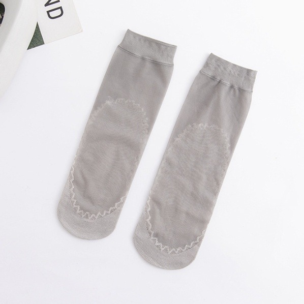Jual ( 27AN.ID ) Kaos Kaki Pendek K33 Sock Motif Transparan Kaos Kaki ...