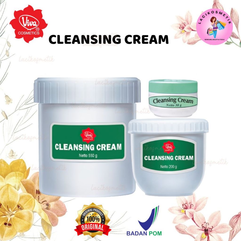 Jual LACIKOSME VIVA CLEANSING CREAM 550 - 200 GR | Shopee Indonesia