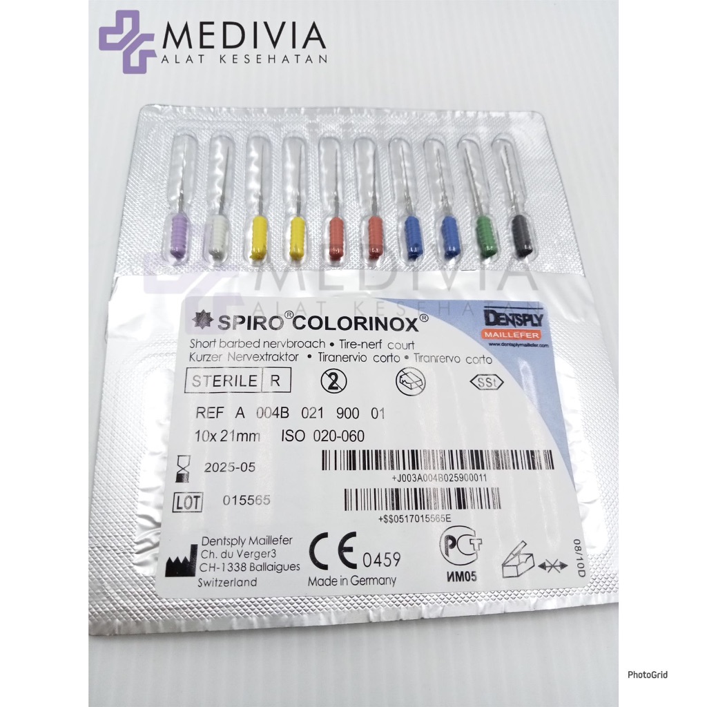 Jual BARBER BROACH DENTSPLY / JARUM EKSTIRPASI DENTSPLY / DENTAL ENDO ...