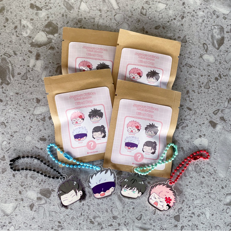 Jual Jujutsu Kaisen / JJK Mini Charm Blind Bag | Shopee Indonesia