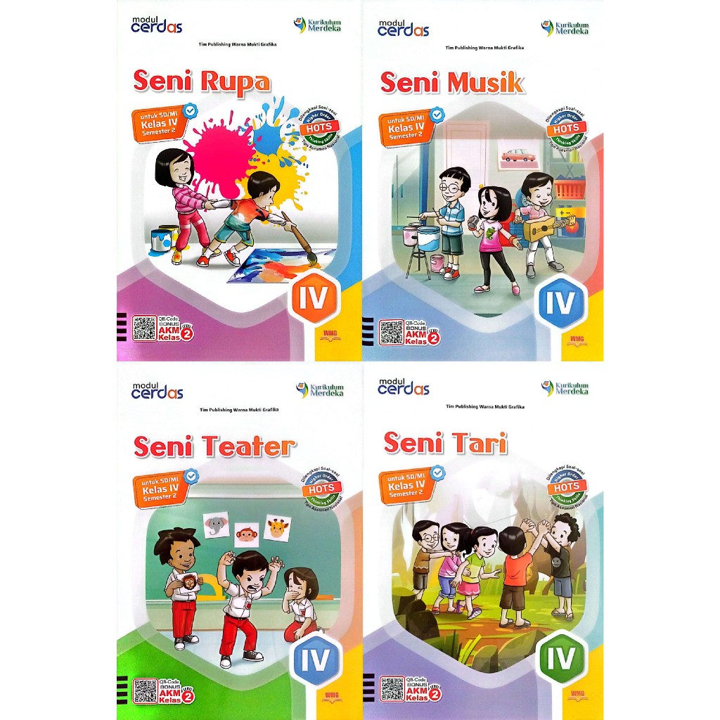 Jual LKS Cerdas untuk Kelas 4 Semester 2 Kurikulum Merdeka (PT Warna Mukti Grafika) | Shopee ...