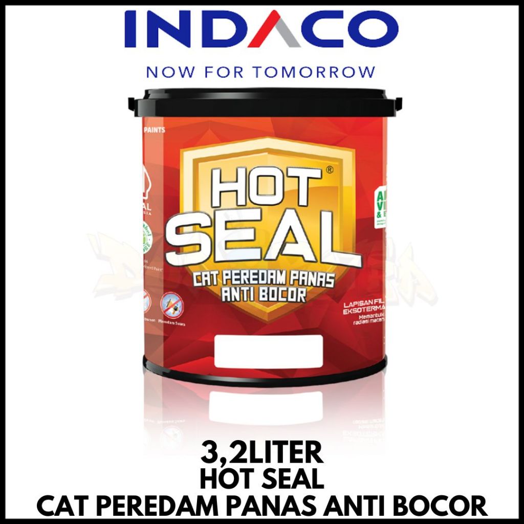 Jual Cat Peredam Panas Anti Bocor INDACO HOT SEAL Galon 3,2Liter ...