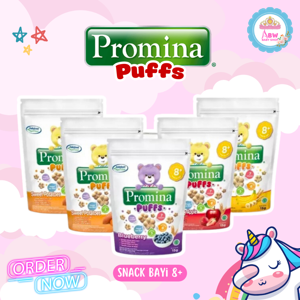 Jual Promina Puffs All Variant 15g Bebas Gluten Snack Bayi Tanpa ...