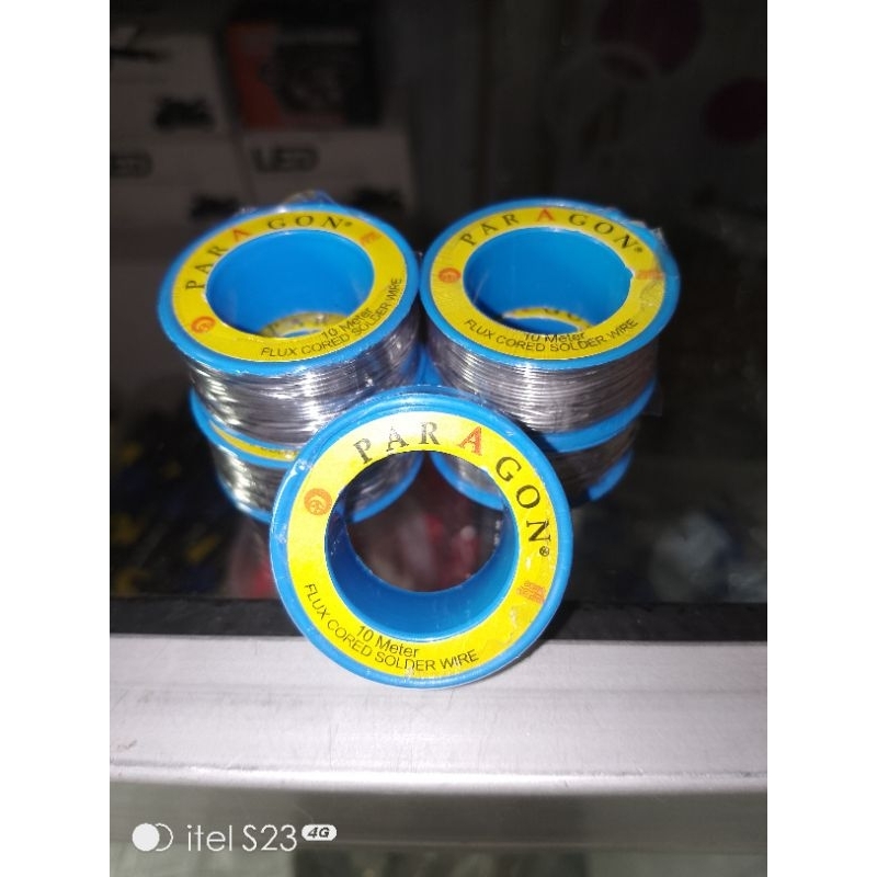 Jual timah solder kecil 10m, tenol solder Paragon 10m | Shopee Indonesia