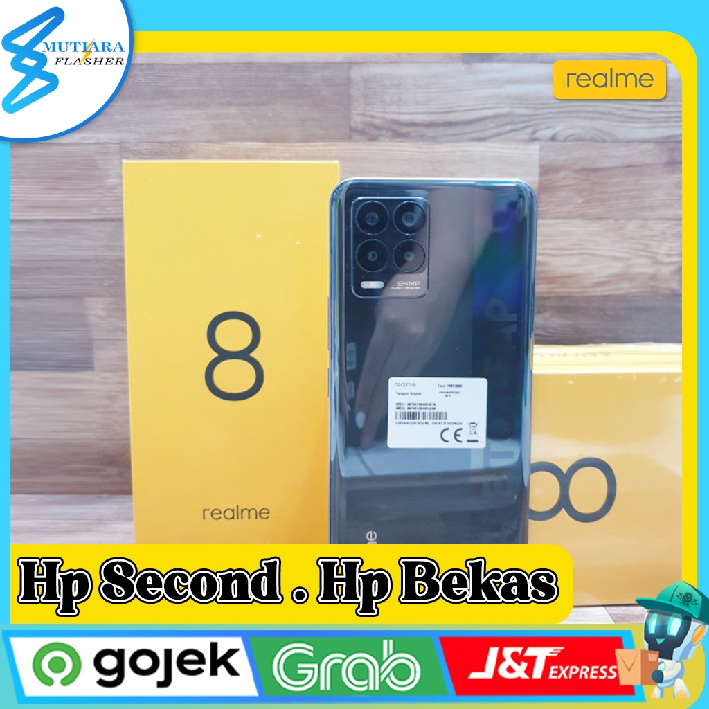 Jual Realme 8 4G | 5G Ram 8 Rom 128GB Second Original | Shopee Indonesia