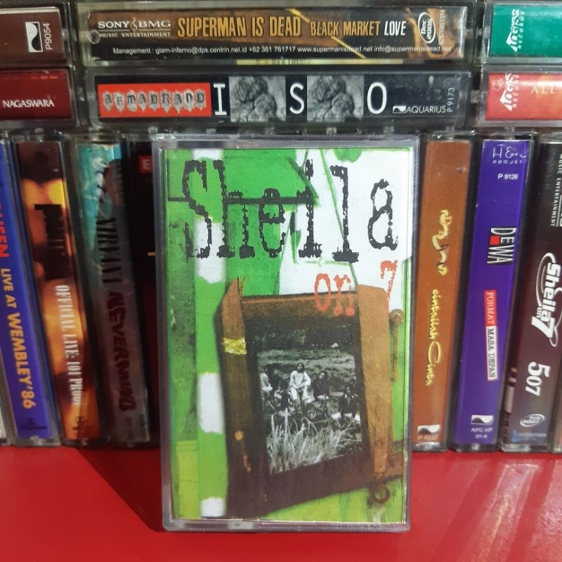 Jual Kaset Pita Sheila On 7 SO7 Album Pertama Self Titled Dan cover ...