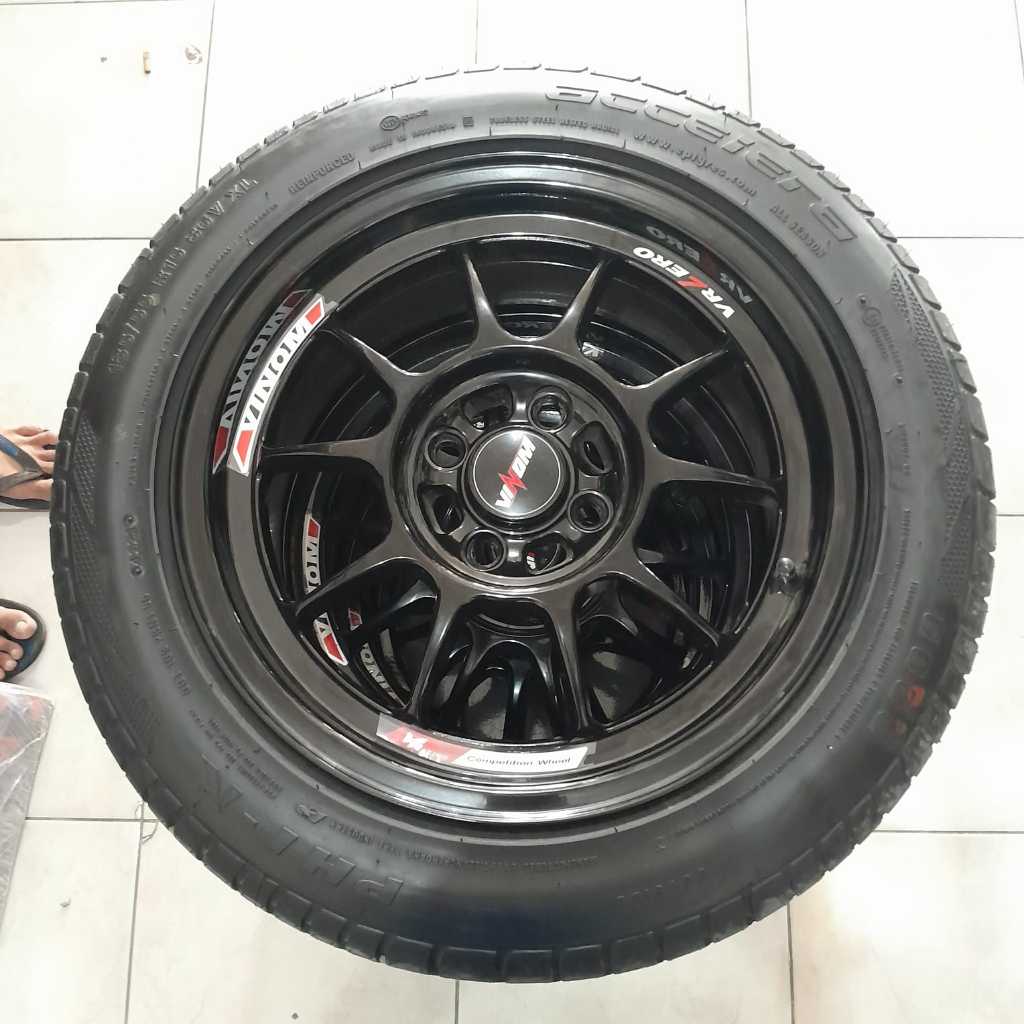 Jual Velg seken bekas verenzo rep venom ring 15x6,5 ban 185 55 r15 nike ...