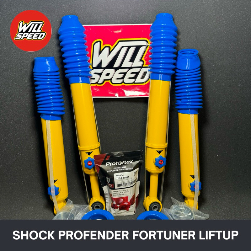 Jual SHOCK PROFENDER BASIC TWINTUBE FORTUNER LIFT UP 2” VNT VRZ TRD GR ...