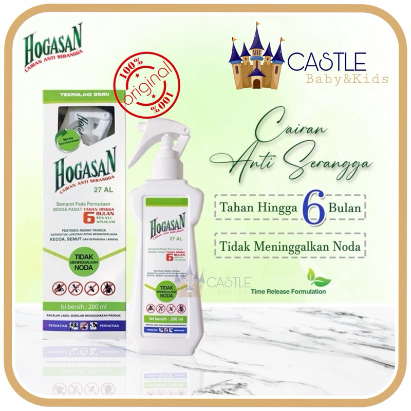 Jual Hogasan 27AL Cairan Anti Serangga 200ml / Semprotan Anti Semut ...