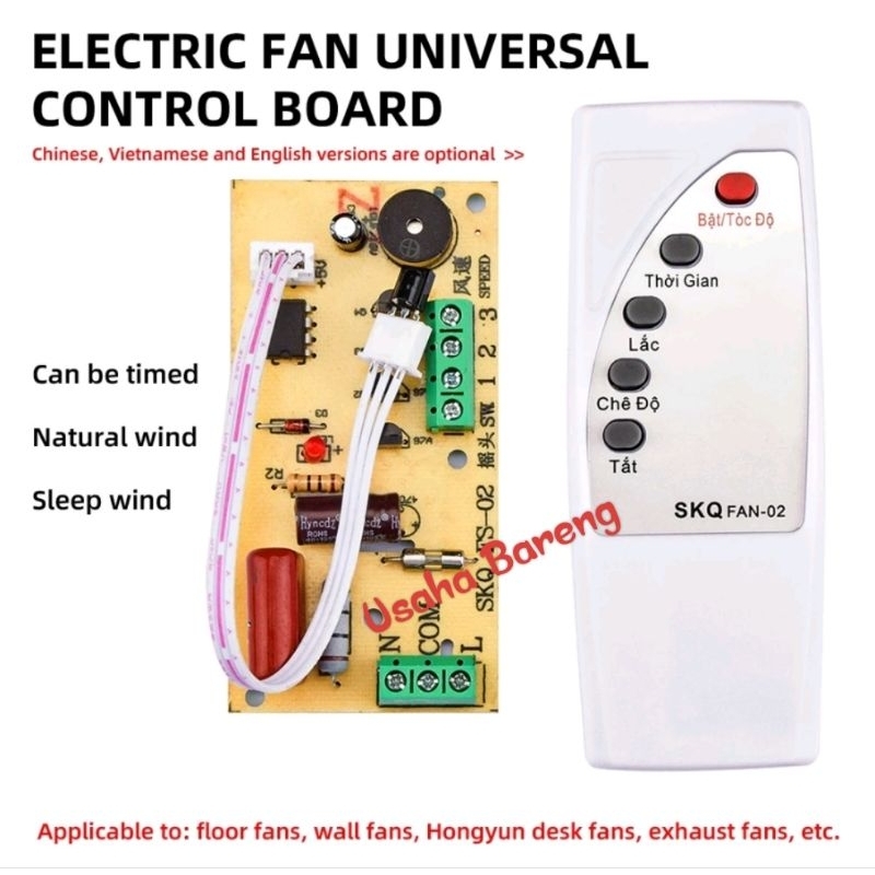 Jual Kit Modul Kipas Angin Remot Universal | Shopee Indonesia