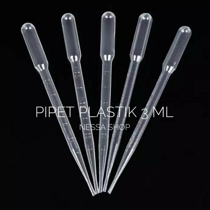 Jual PIPET PLASTIK/ PIPET OBAT/ PIPET DIY 3 ml | Shopee Indonesia