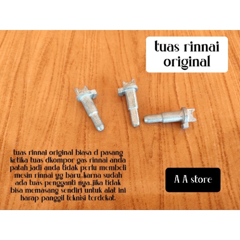 Jual TUAS KNOP RINNAI / AS MESIN RINNAI / GAGANG MESIN RINNAI / TIANG ...