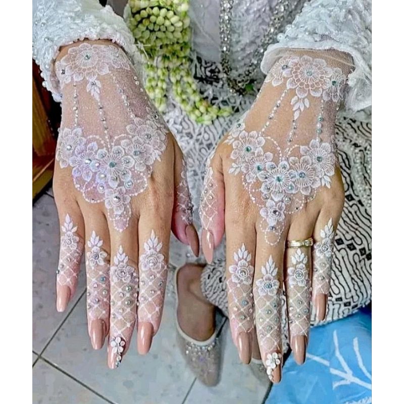 Jual HENNA INSTAN MOTIF BARU FREE LEM MANIK DAN GLITTER| HENA MOTIF ...