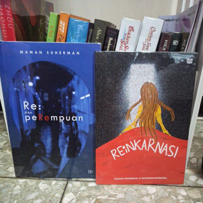 Jual Novel Maman Suherman - Re : dan peRempuan dan Reinkarnasi | Shopee Indonesia