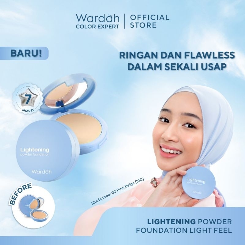 Jual Wardah Lightening Compact Powder /Refill(Kemasan Baru) | Shopee ...