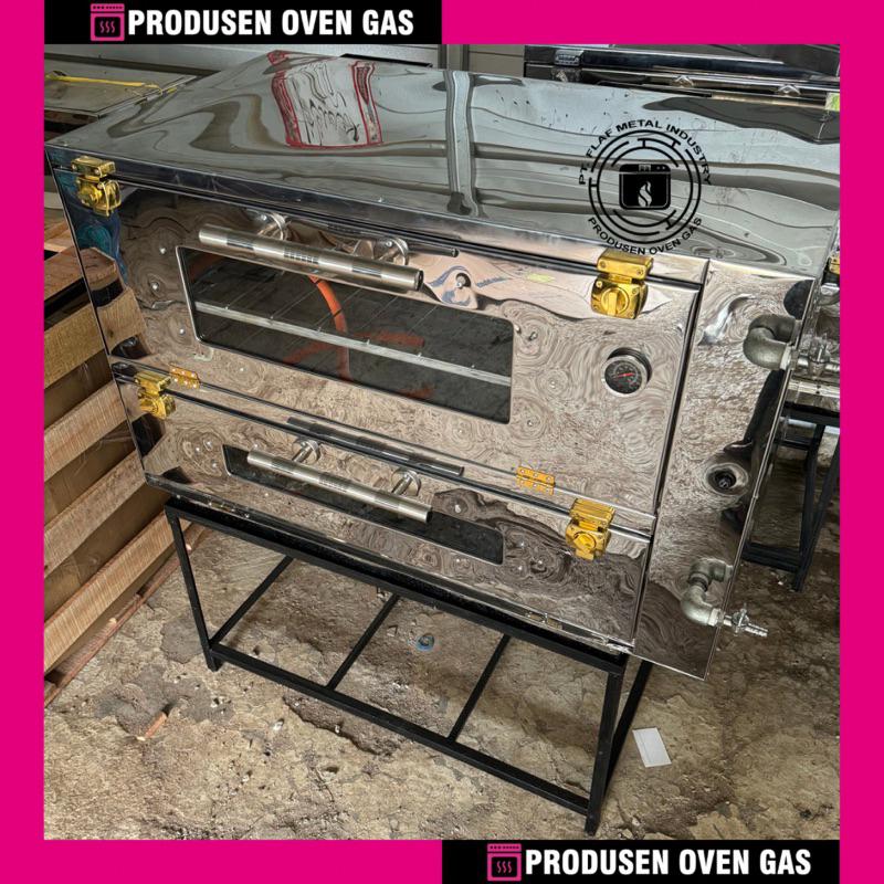 Jual iFlaf OVEN GAS OTOMATIS TOMBOL MATIC API ATAS BAWAH UKURAN ...