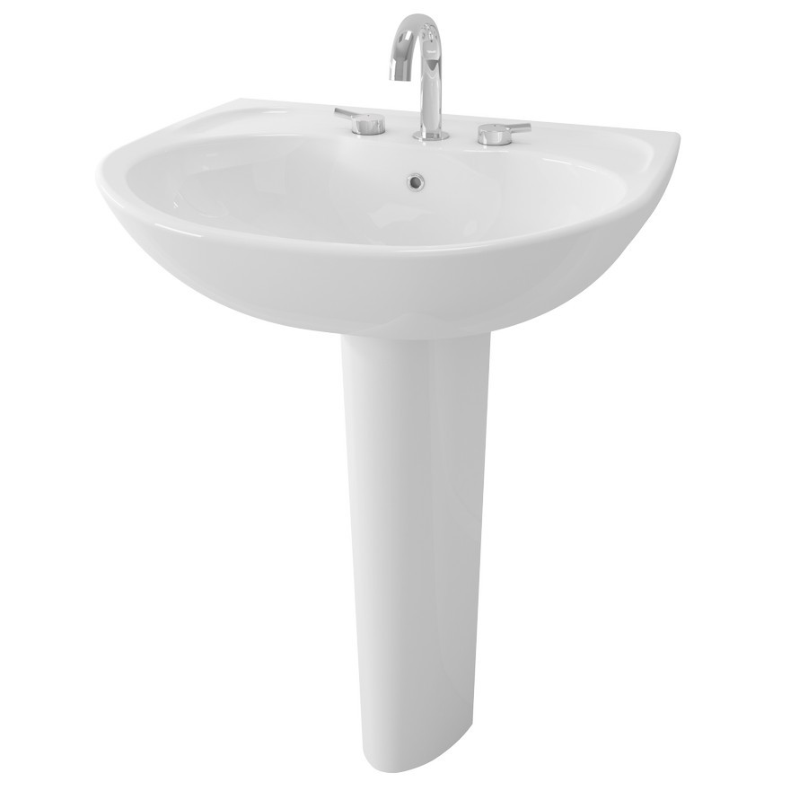 Jual Wastafel Basin Pedestal Lavatory Toto LW242J/LW239FJ | Shopee ...