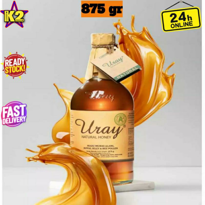 Jual Madu Uray Natural Honey 875 gr || Madu Murni - Madu Hutan Asli ...