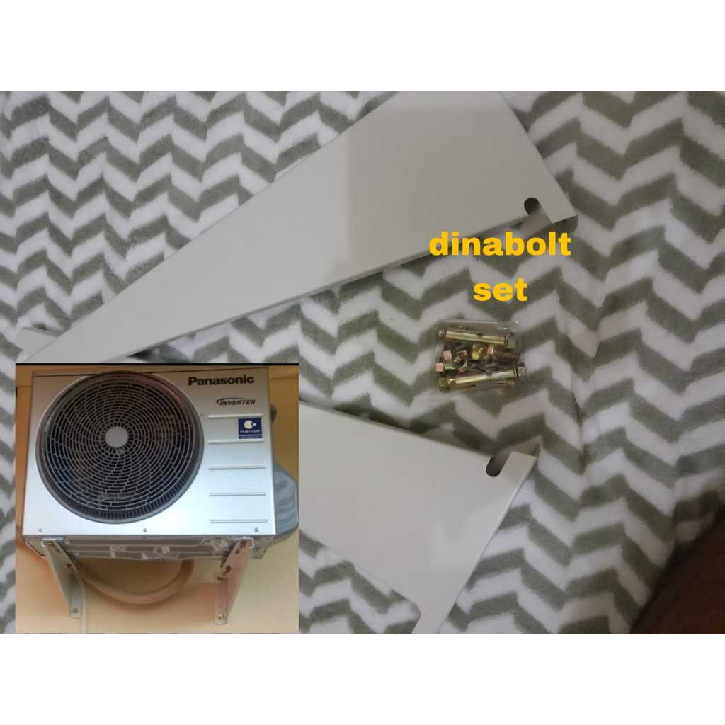 Jual braket ac (1/2 - 1 pk )- bracket ac outdoor 1 pk - dudukan ac 1/2 ...