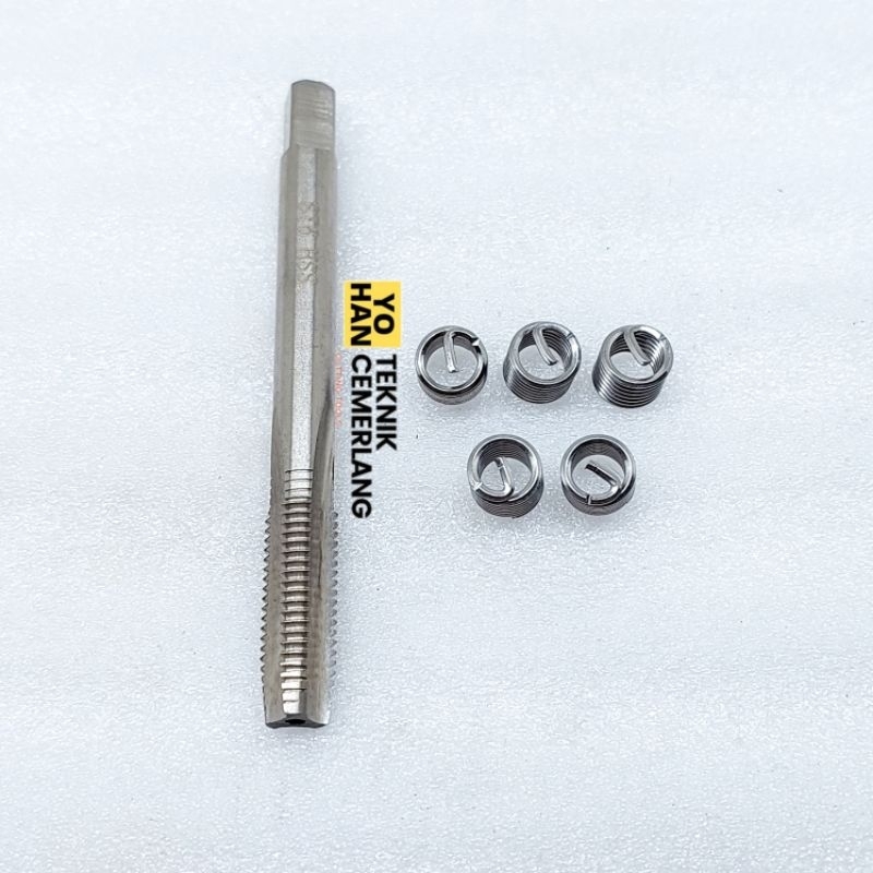 Jual Tap Set Recoil Baut Cvt M6 x 1 Alat Perbaikan Drat Baut 10 | Shopee Indonesia