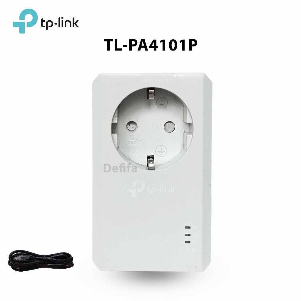 Jual TP-Link TL-PA4010P AV500 Powerline Adapter with AC Pass Through ...