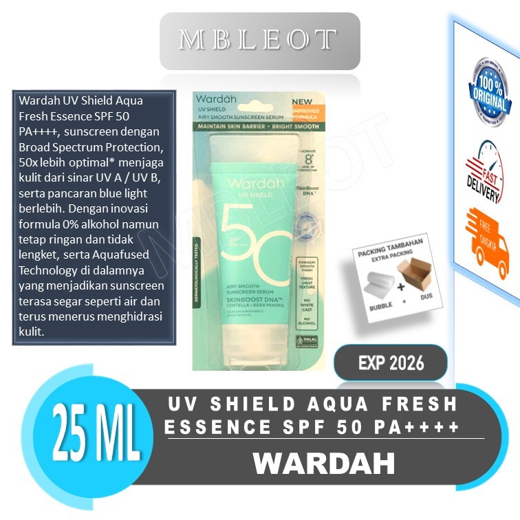 Jual Wardah UV Shield SPF 50 PA 25ML | Shopee Indonesia
