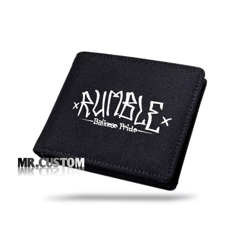 Jual Dompet Kanvas Rumble Jrx Bali - Dompet Band - Dompet Casual Pria ...