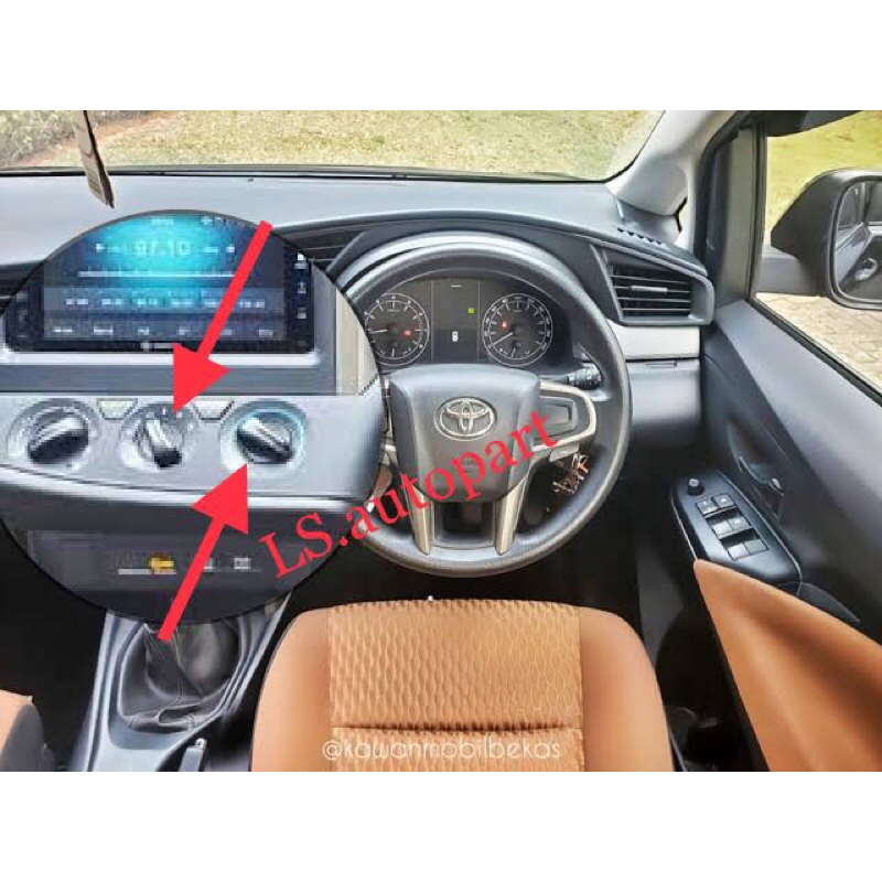 Jual knop ac/putaran ac Innova reborn Tipe g dan Hilux | Shopee Indonesia