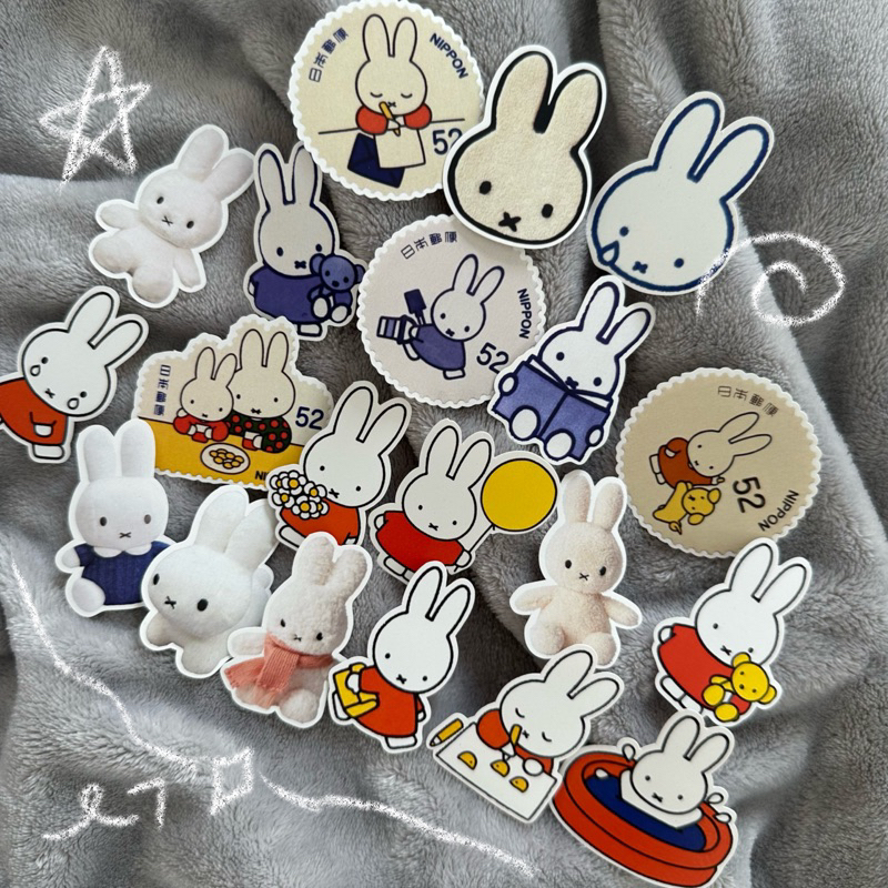 Jual miffy sticker set ⊹ ࣪ ˖ [read desc please] | Shopee Indonesia