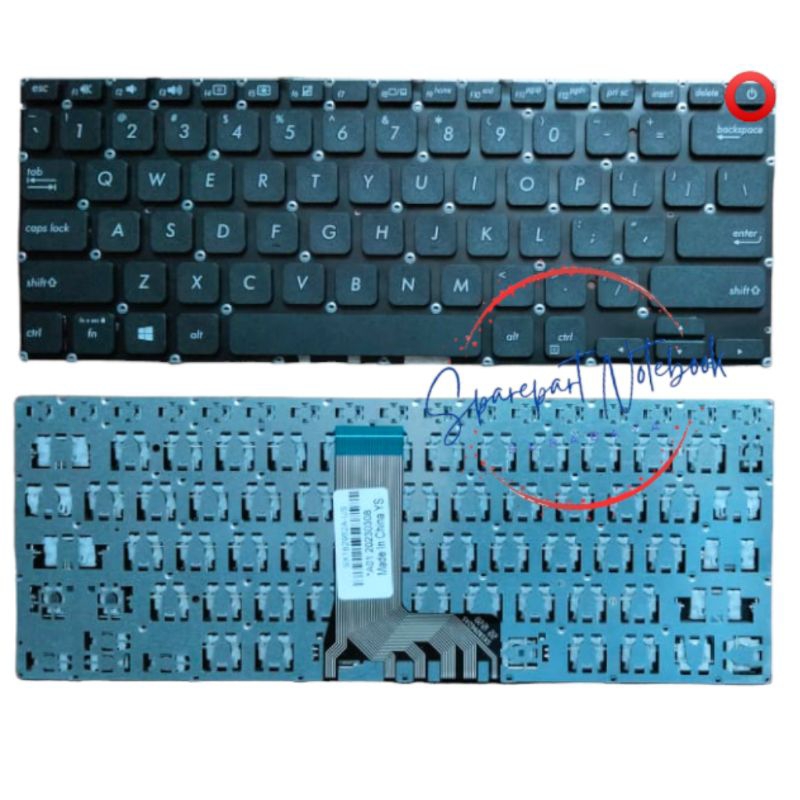 Jual Keyboard Laptop Asus Vivobook 14 A412 A412D A412F A412FA A412FL A412U A412UA | Shopee Indonesia