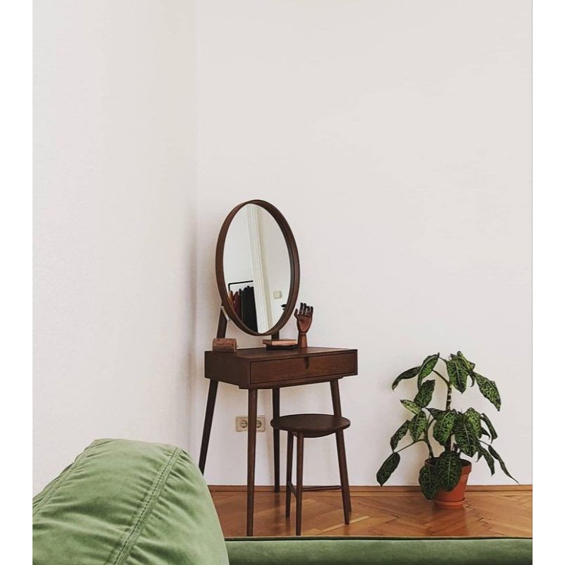 Jual MEJA RIAS MINIMALIS KAYU JATI SIMPLE MODERN | Shopee Indonesia