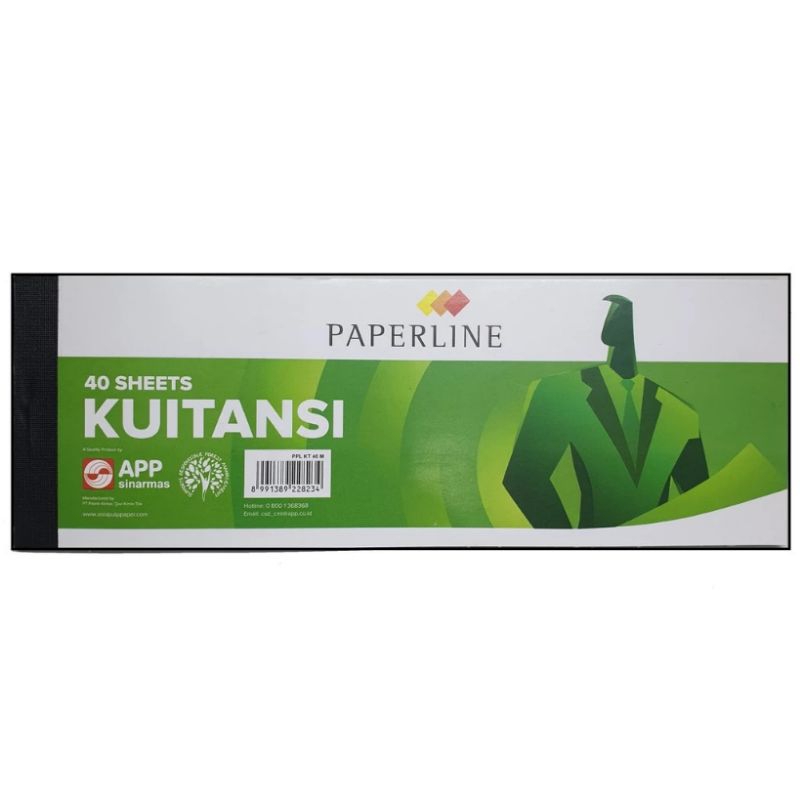 Jual Buku Kwitansi Kecil Paperline KT-40M / 40 sheet | Shopee Indonesia