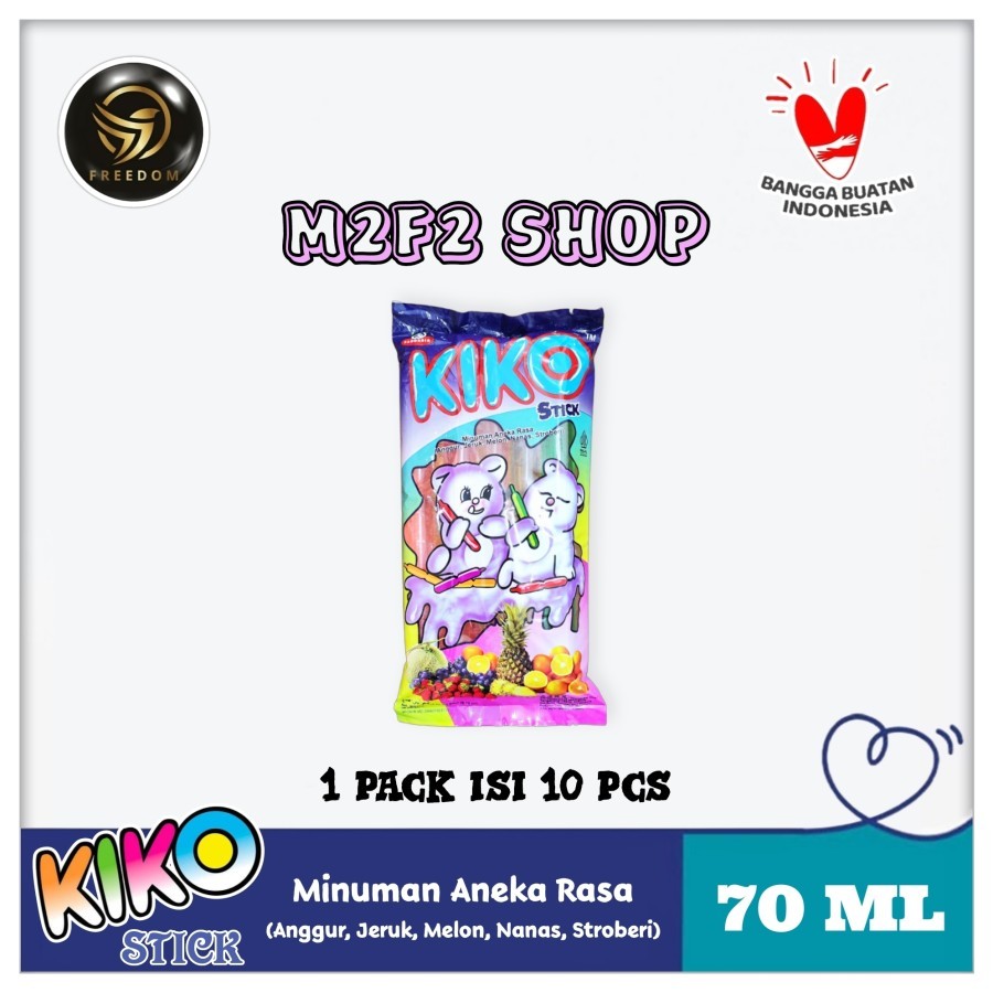 Jual Kiko Ice Stick Minuman Aneka Rasa Buah | Stik Bag - 70 ml (Kemasan ...