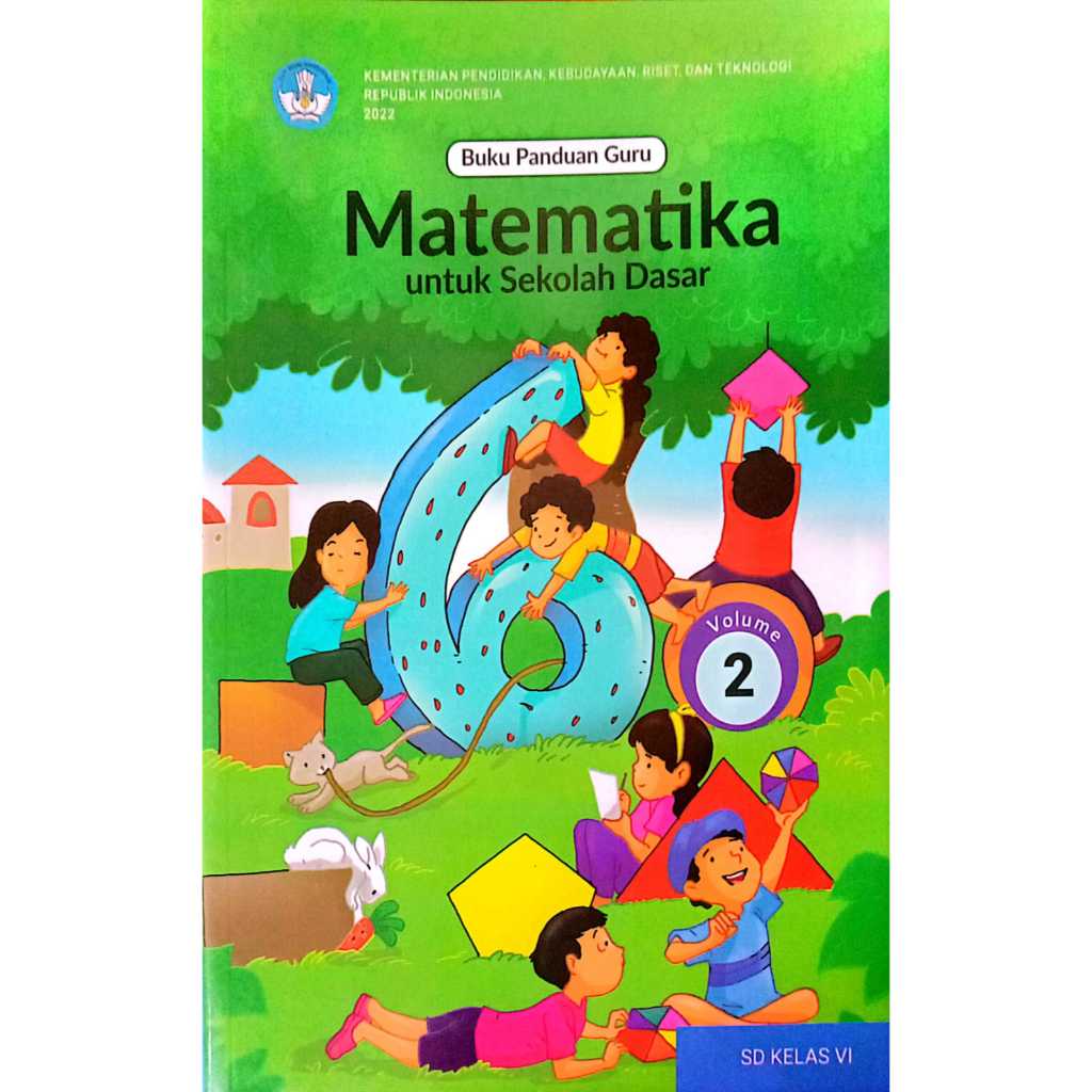 Jual BUKU GURU MATEMATIKA KELAS 6 VOL 2 KURIKULUM PENGGERAK-MERDEKA SD/MI (KEMENDIKBUD) | Shopee ...