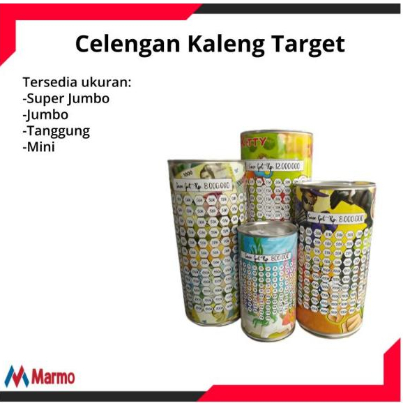 Jual Celengan Tabungan Target Viral Karakter Lucu Ukuran Jumbo Medium ...