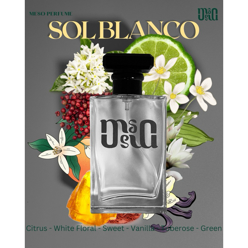Jual (BUY 2 GET 3) Parfum SOL BLANCO MESO Perfume | Eau de Soleil Blanc ...