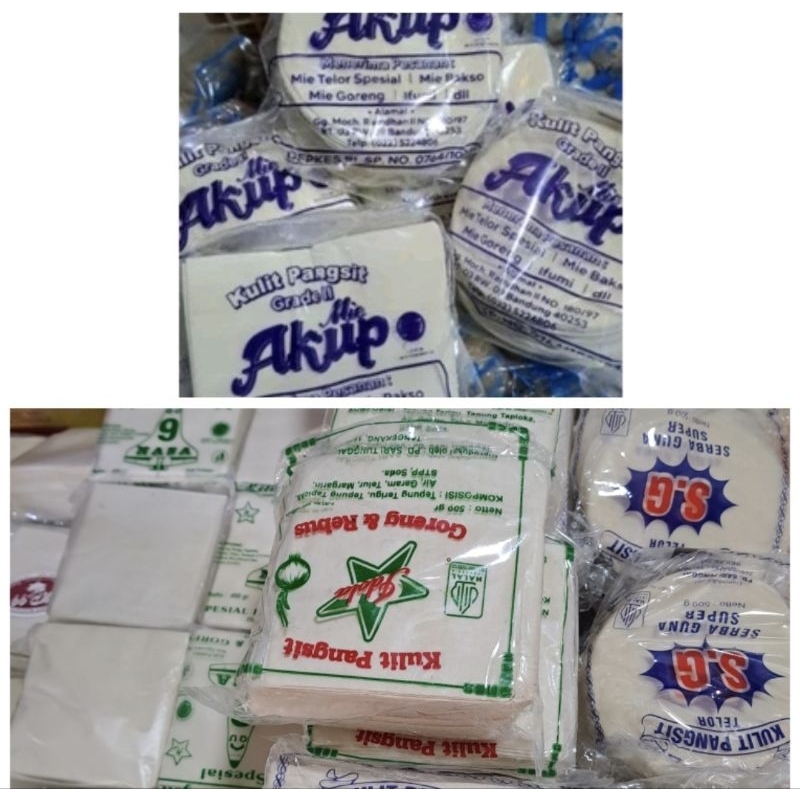 Jual Kulit Pangsit Goreng dan Rebus tergantung stok yang ada | Shopee ...