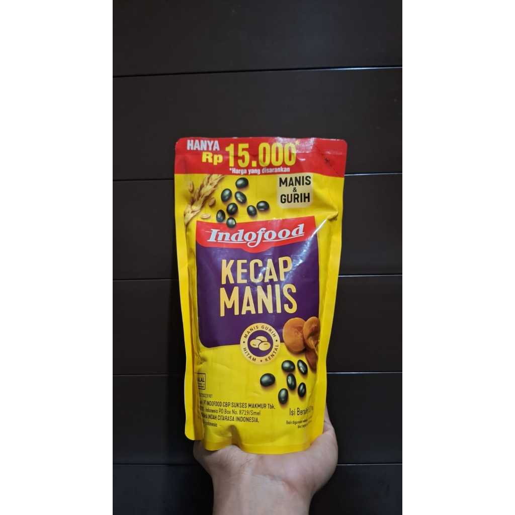 Jual KECAP MANIS INDOFOOD KEMASAN POUCH 520ML 225ML // KOKITA KECAP ...