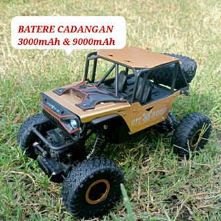 Jual MOBIL REMOT JEEP OFFROAD RC 4WD 2,4GHZ BODY METAL ALLOY DAN BATERE ...