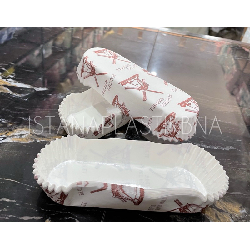 Jual (200pcs) Cup Roti Oval/Bulat | Shopee Indonesia