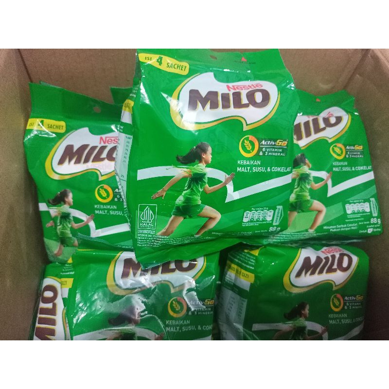 Jual Milo Sachet isi 4x22gr | Shopee Indonesia