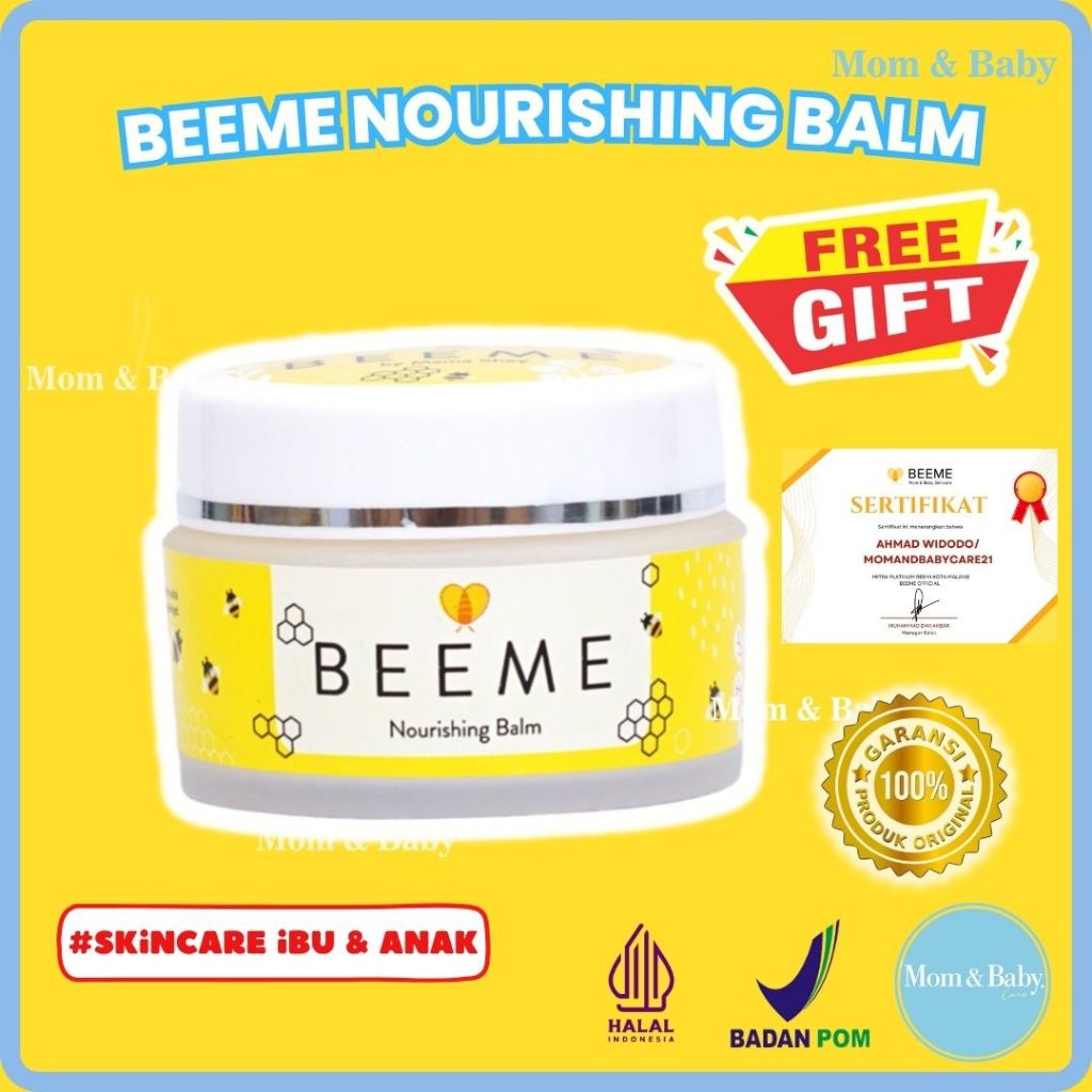 Jual ( free gift ) BEEME NOURISHING BALM | SKINCARE IBU DAN ANAK ...